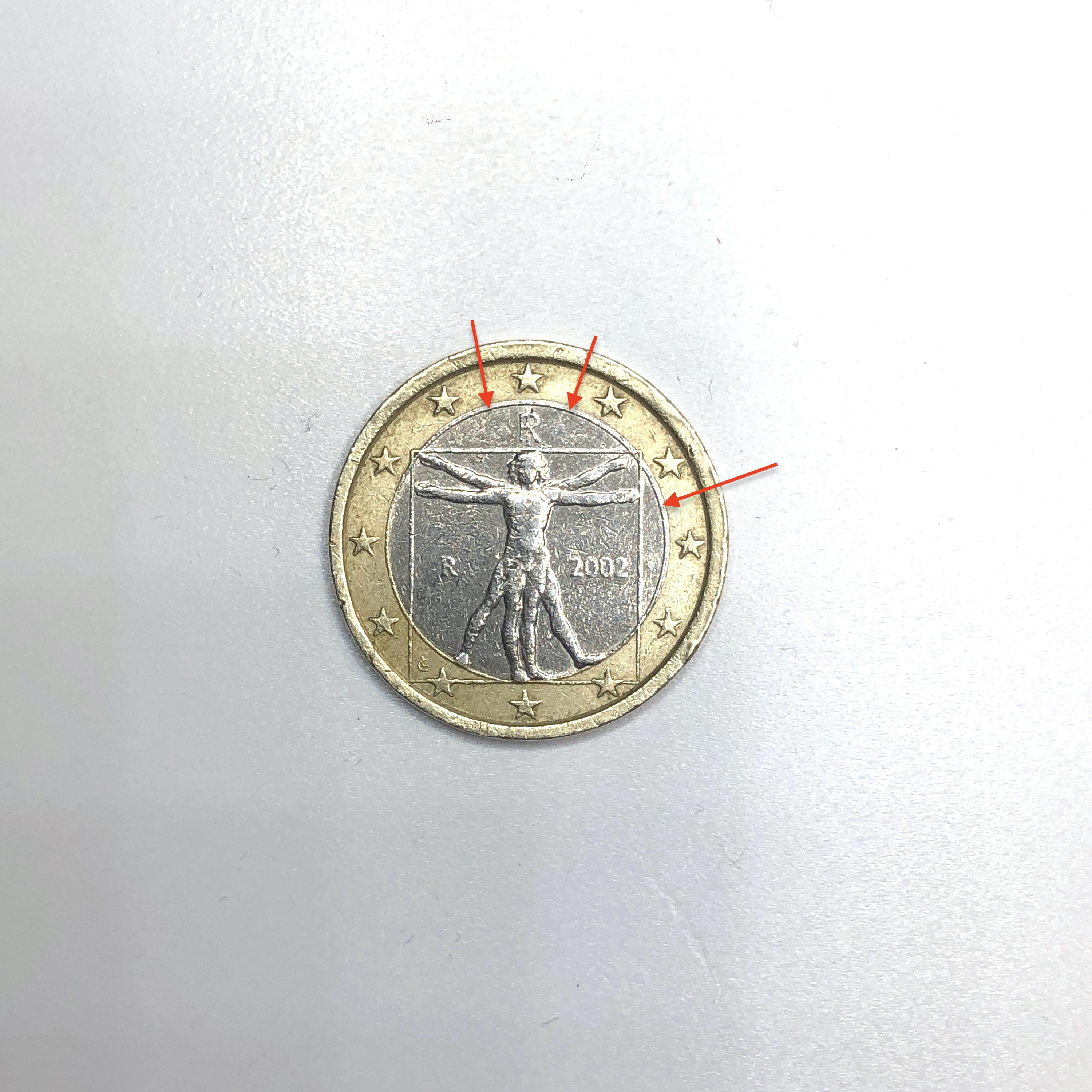 1 euro munt Italië 2002 met ZELDZAAM muntdefect, 31 - Etsy Nederland