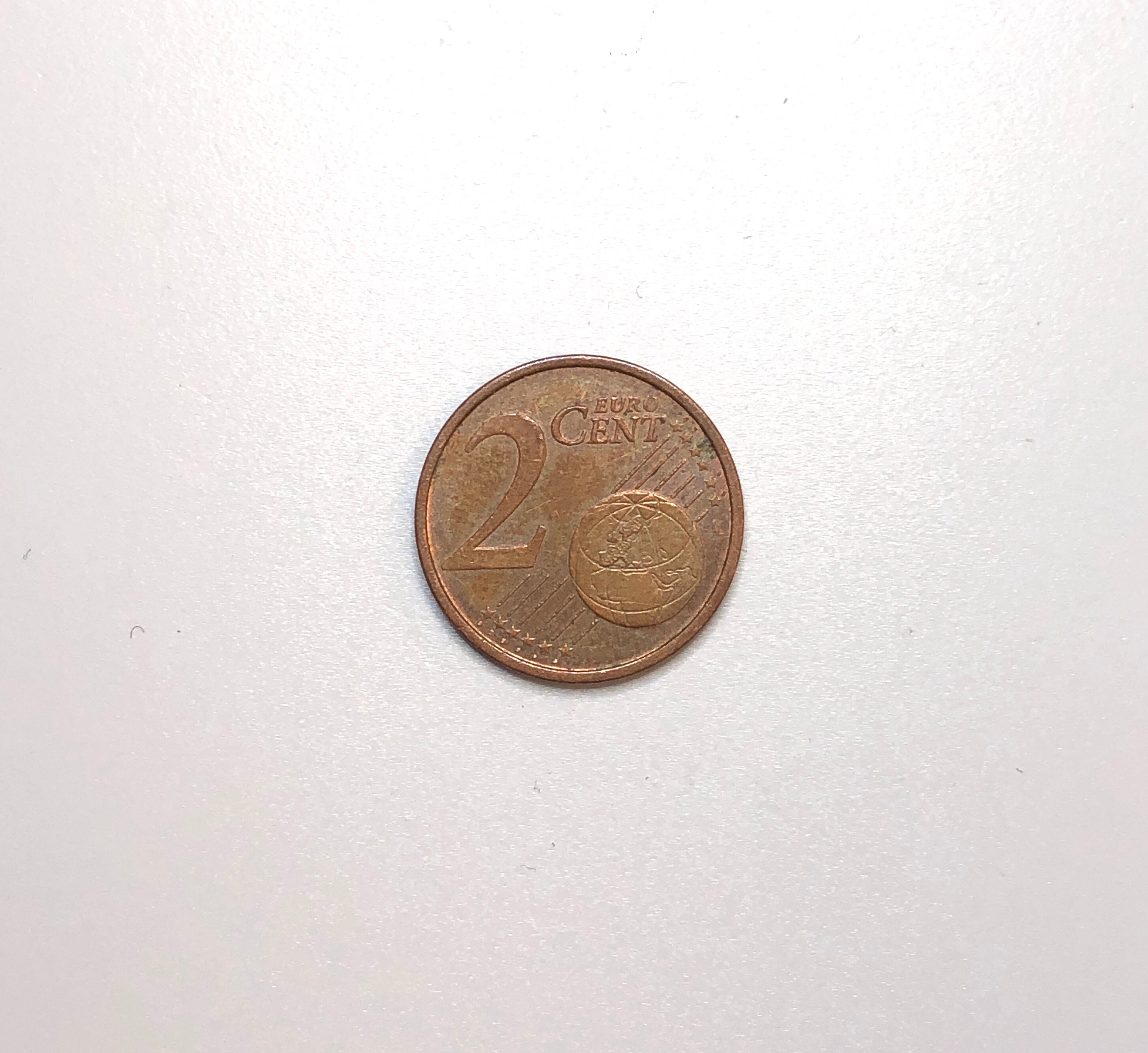 2 Euro Cent Münze hell Deutschland 2002, F, 14 - Etsy.de