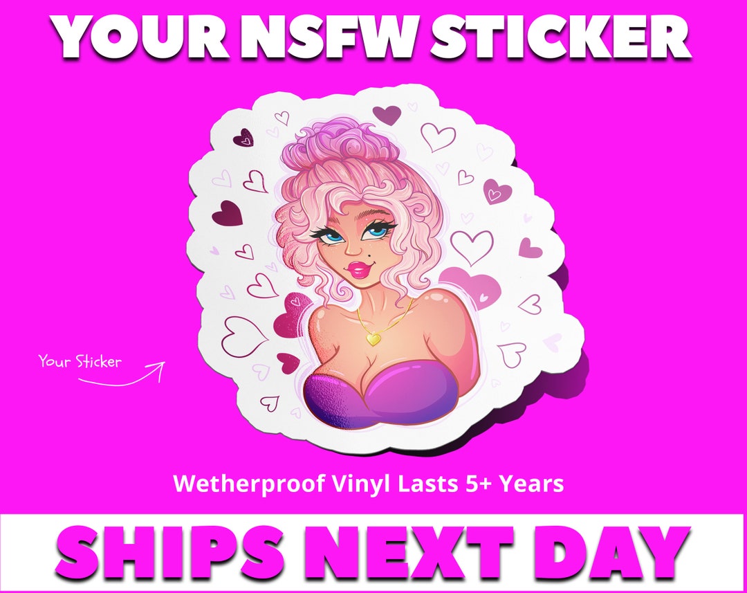 Nsfw Stickers Custom Nsfw Stickers Nsfw Anime Free Shipping Vinyl Stickers Nsfw Art