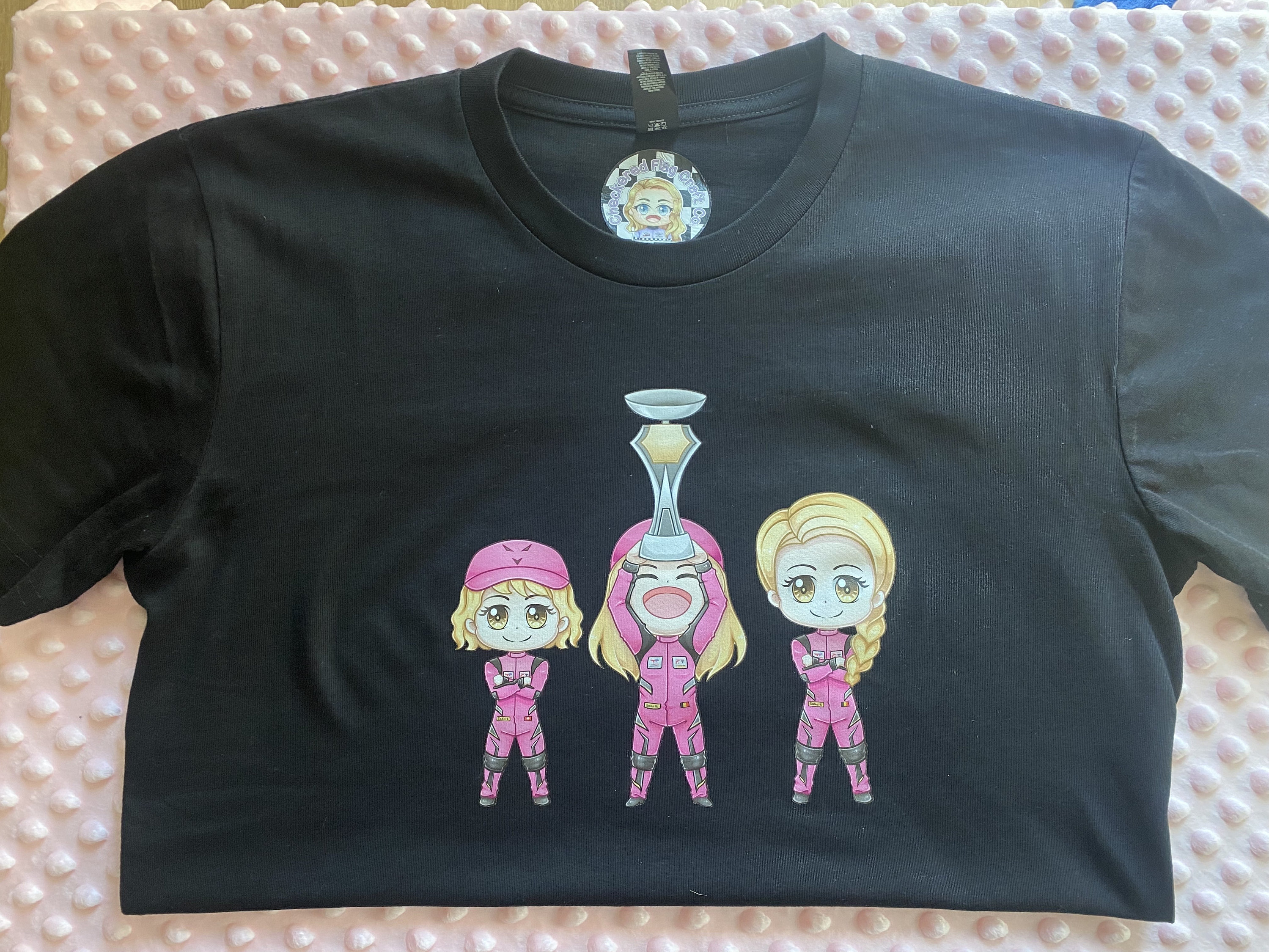 Iron Dames Female Racing Driver T-shirt - Etsy