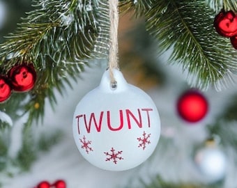 Sweary Christmas Bauble Moist Secret Santa Present Rude - Etsy UK