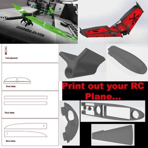 5 Different Model Airplane Designs to Build - Etsy