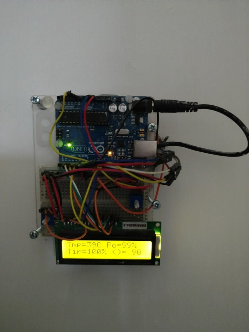 Arduino Wood Stove Fireplace Regulator Etsy