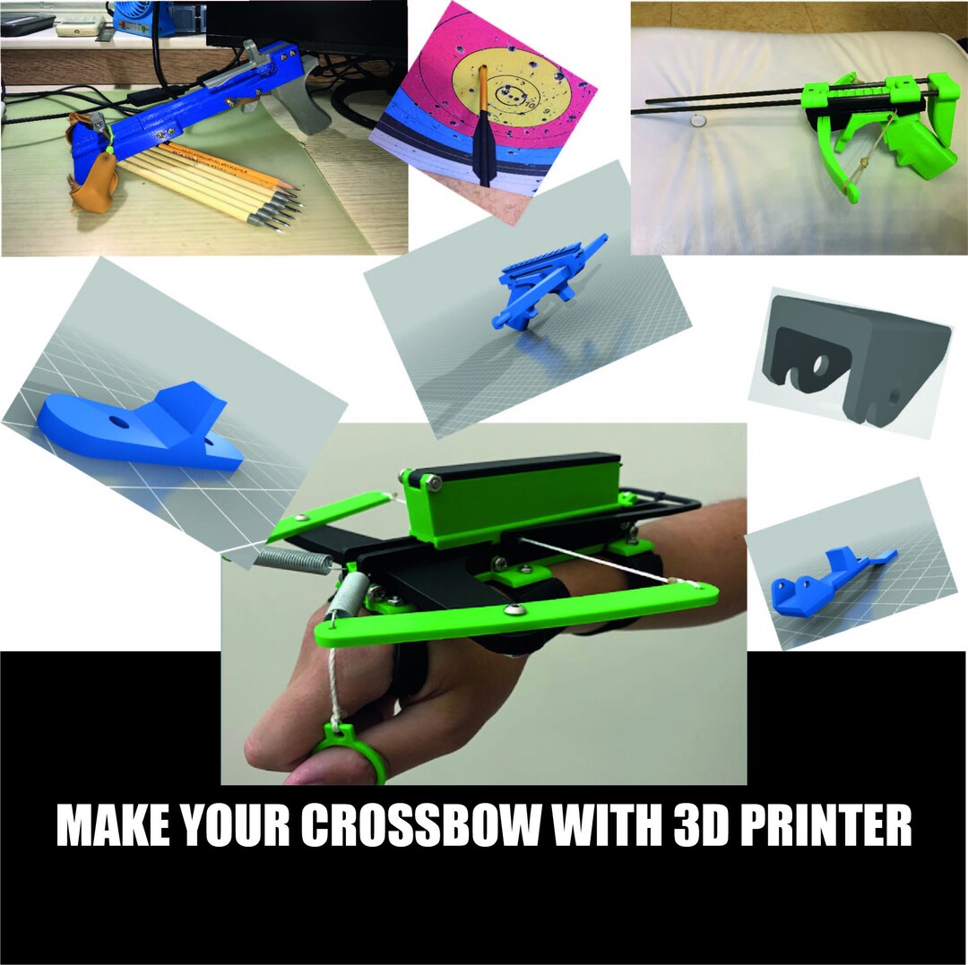 Crossbow Crafts: 10 Stunning 3D Print Designs - Etsy