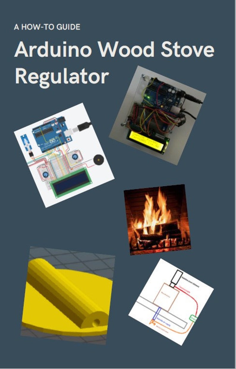 Arduino Wood Stove Fireplace Regulator Etsy
