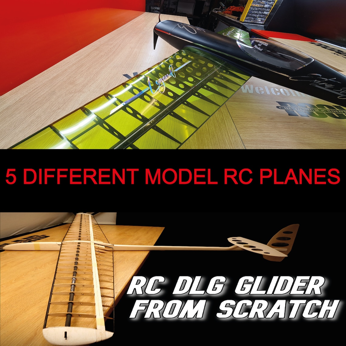 5 Different Model Airplane Designs to Build - Etsy