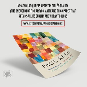 Paul Klee Art Print Colorful Poster Cubism Art Paul Klee - Etsy