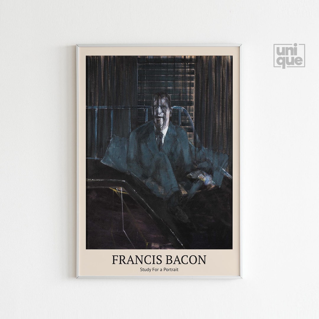 Francis Bacon Print Study for a Portrait Vintage Print Exhibition ...