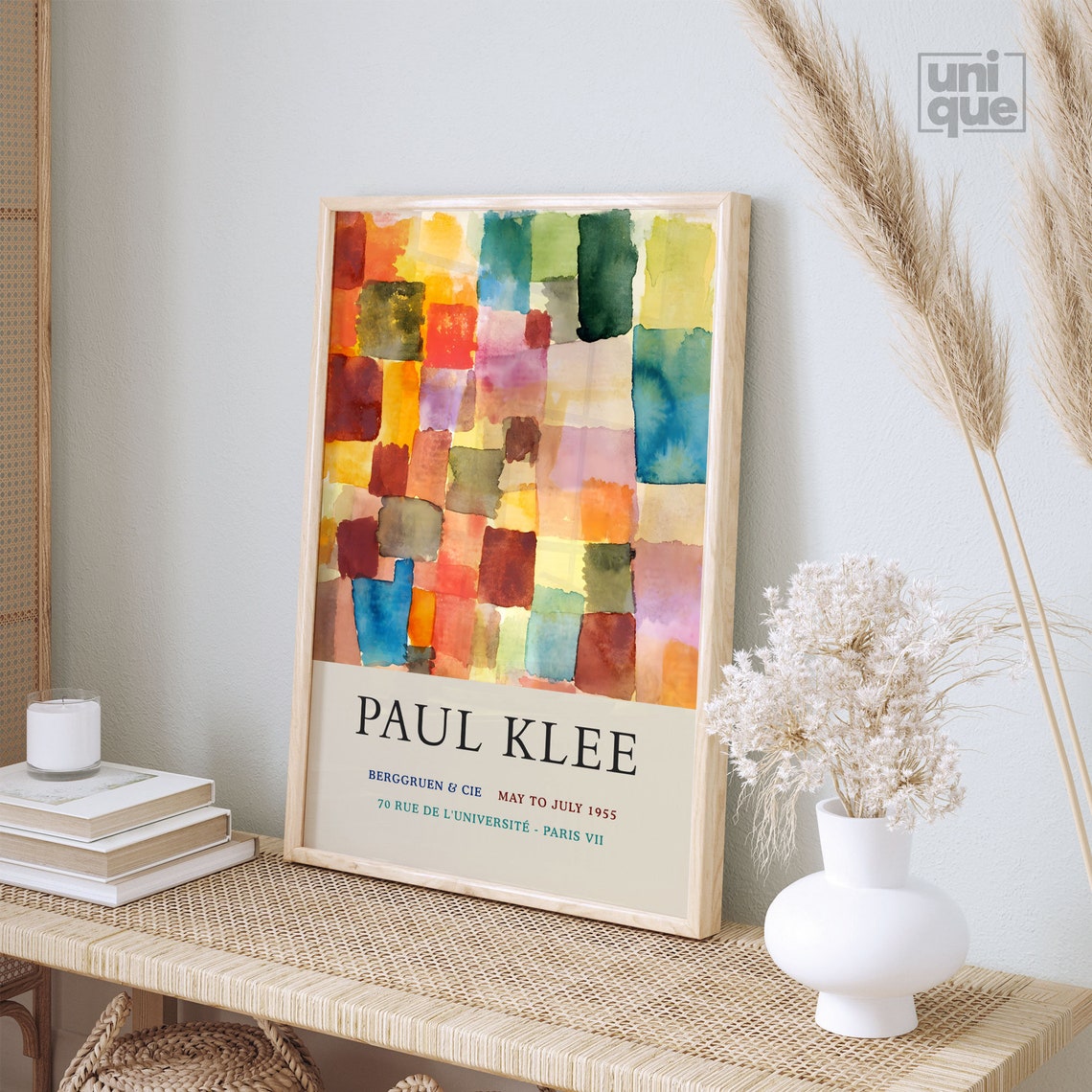 Paul Klee Art Print Colorful Poster Cubism Art Paul Klee - Etsy