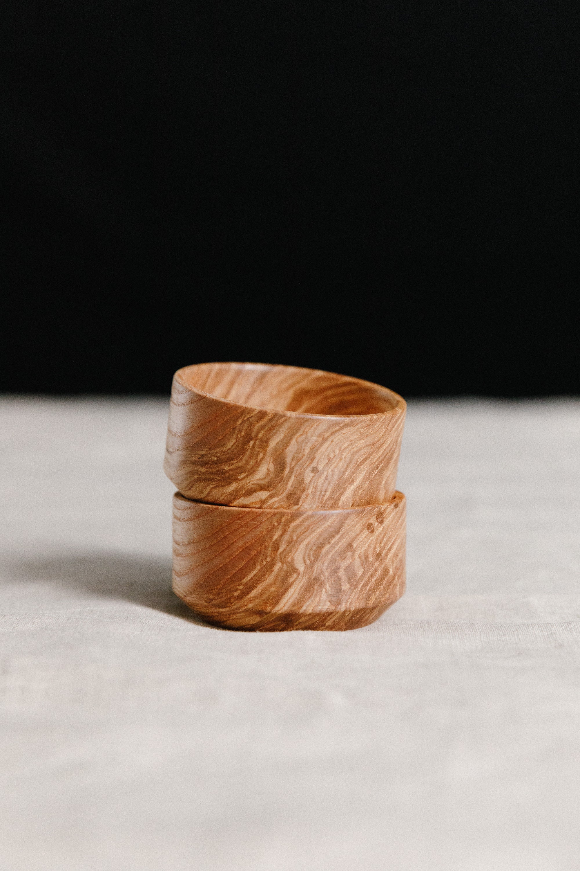 Modern Oak Wooden Bowl - Pinch Pot, Jewellery, Snacks, Housewarming ...