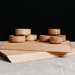 Modern Oak Wooden Bowl - Pinch Pot, Jewellery, Snacks, Housewarming ...