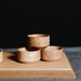 Modern Oak Wooden Bowl - Pinch Pot, Jewellery, Snacks, Housewarming ...
