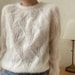 Knitting Pattern October Day Sweater | English, French - Etsy