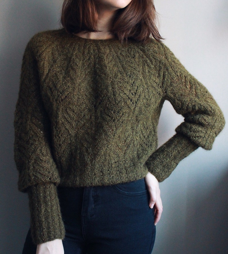 Driada Sweater|knitting Pattern (english) - Etsy