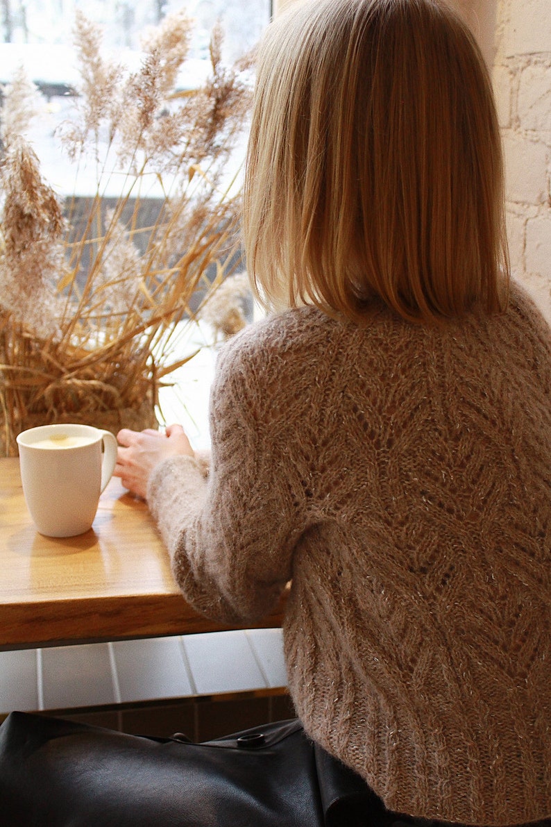 Driada Sweater|knitting Pattern (english) - Etsy
