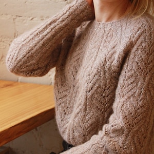 Driada Sweater|knitting Pattern (english) - Etsy