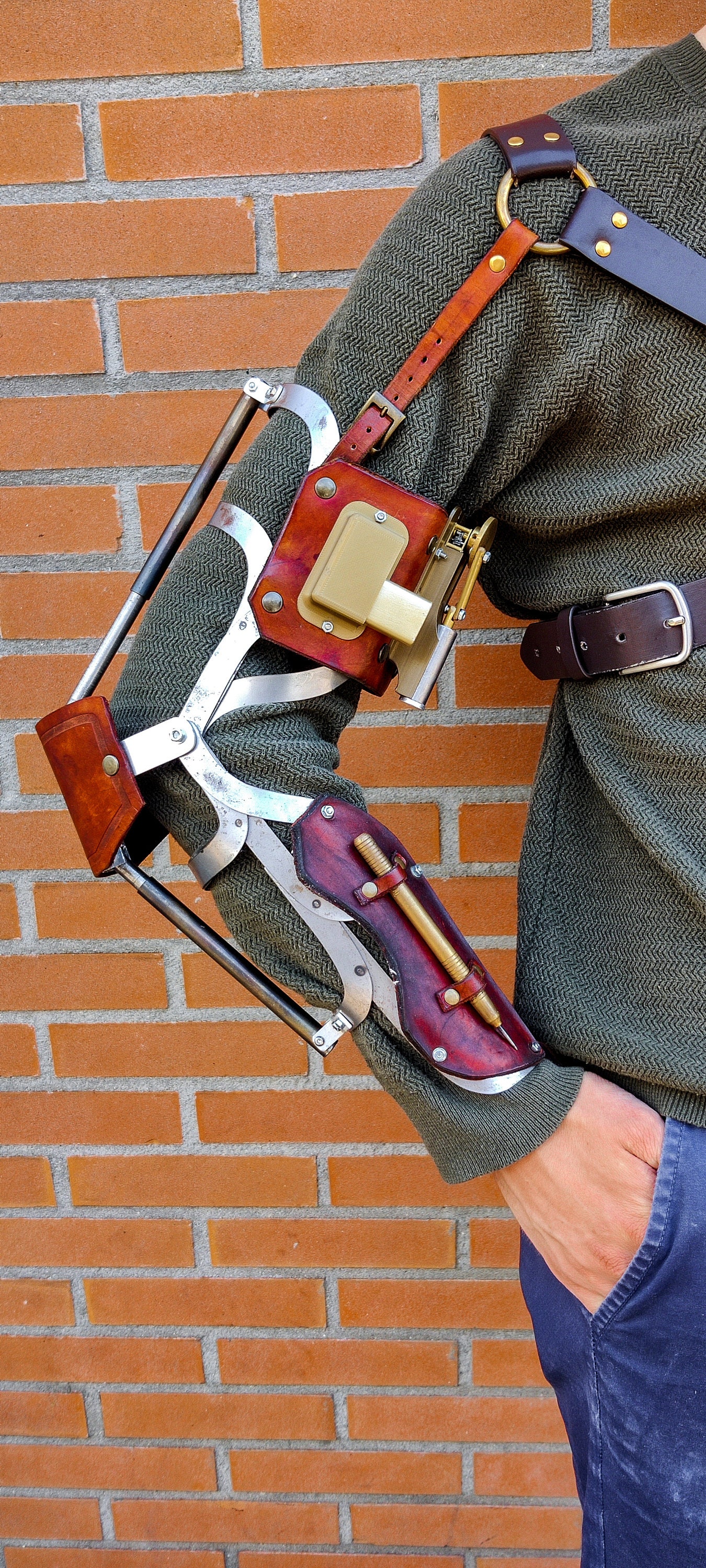 Steampunk Metal Exoskeleton Costume, Customizable. Realistic Moving ...