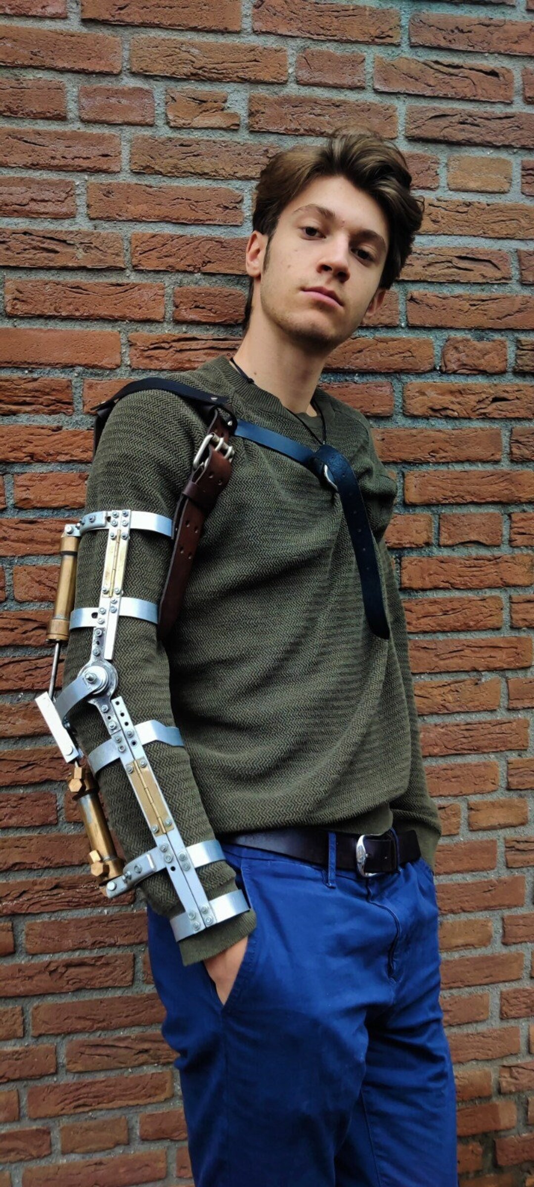 One-of-a-kind Steampunk/cyberpunk Exoskeleton Arm Metal - Etsy