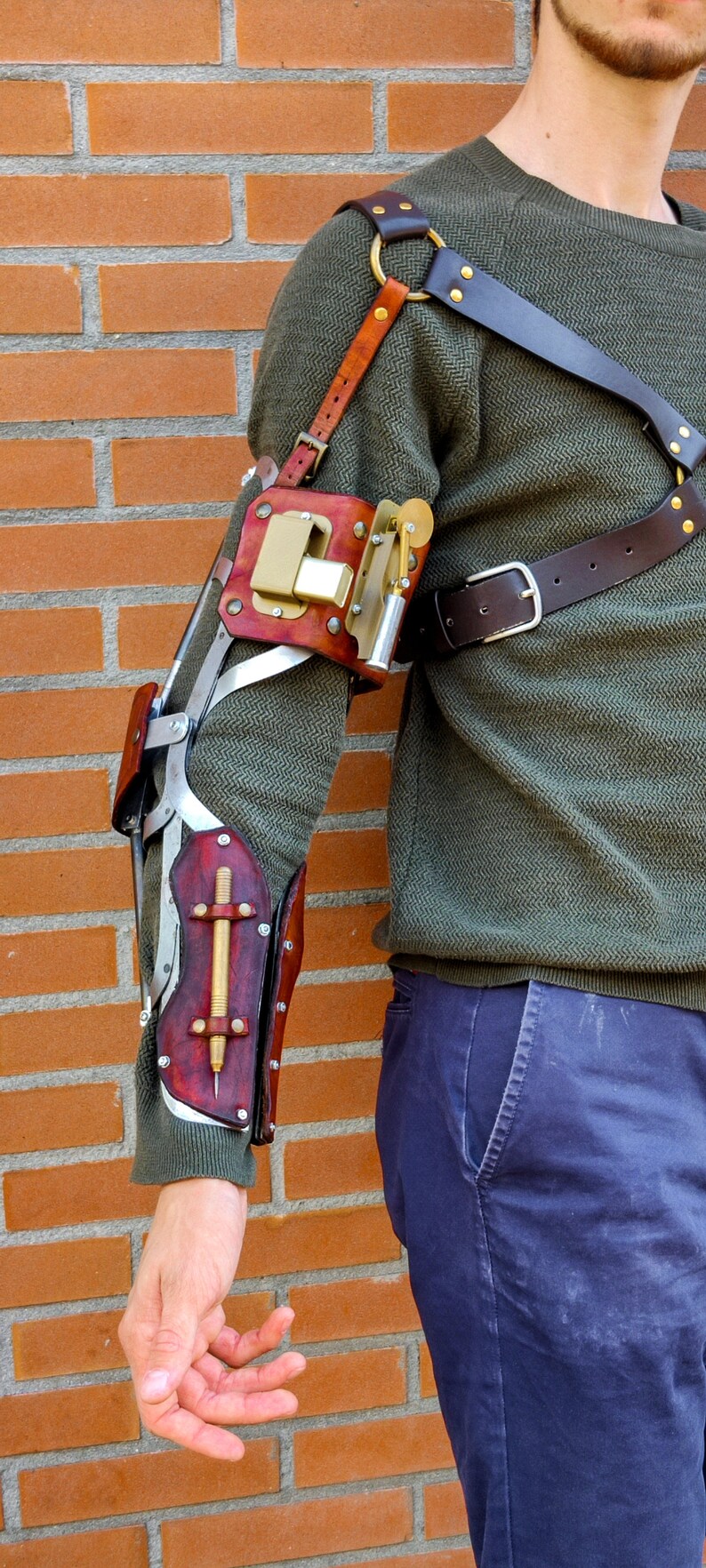 Steampunk Metal Exoskeleton Costume, Customizable. Realistic Moving ...
