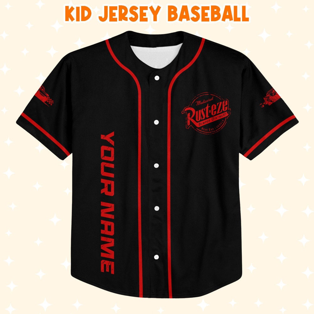 Personalize Cars Lightning Mcqueen Retro Rust-eze Symbol Red - Etsy