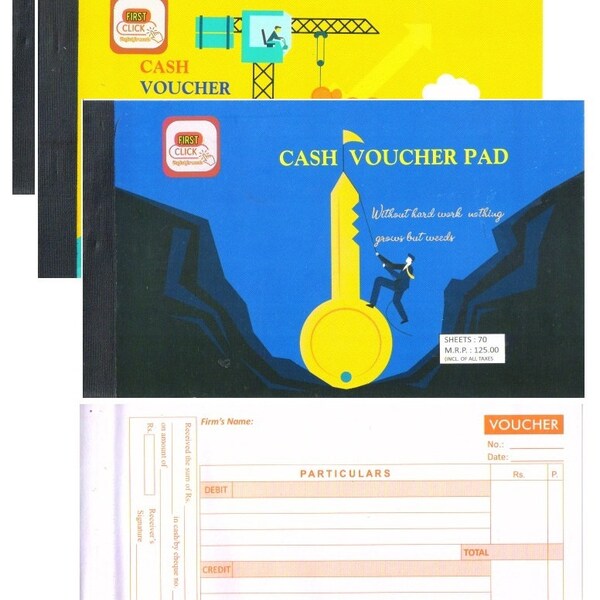 Voucher Booklet With Receipt - Etsy