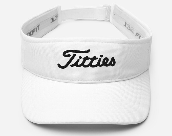 Vintage 80s OYSTER BAY Golf Links 13th Hole Sun Visor Strapback Hat ...