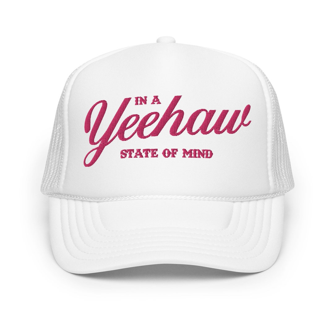 Yeehaw State of Mind Trucker Hat - Etsy