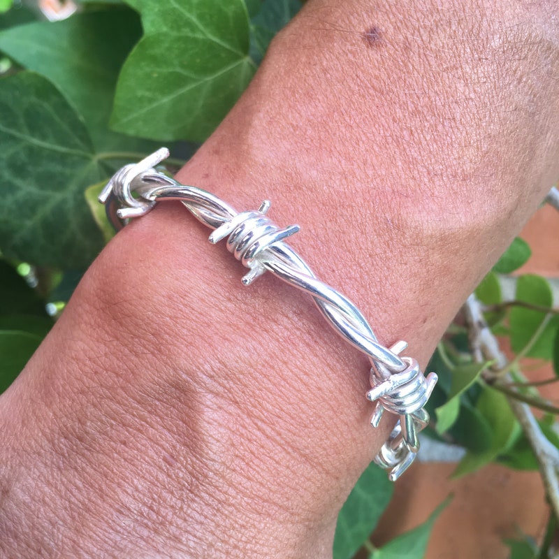 Barbed Wire Bracelet - Etsy