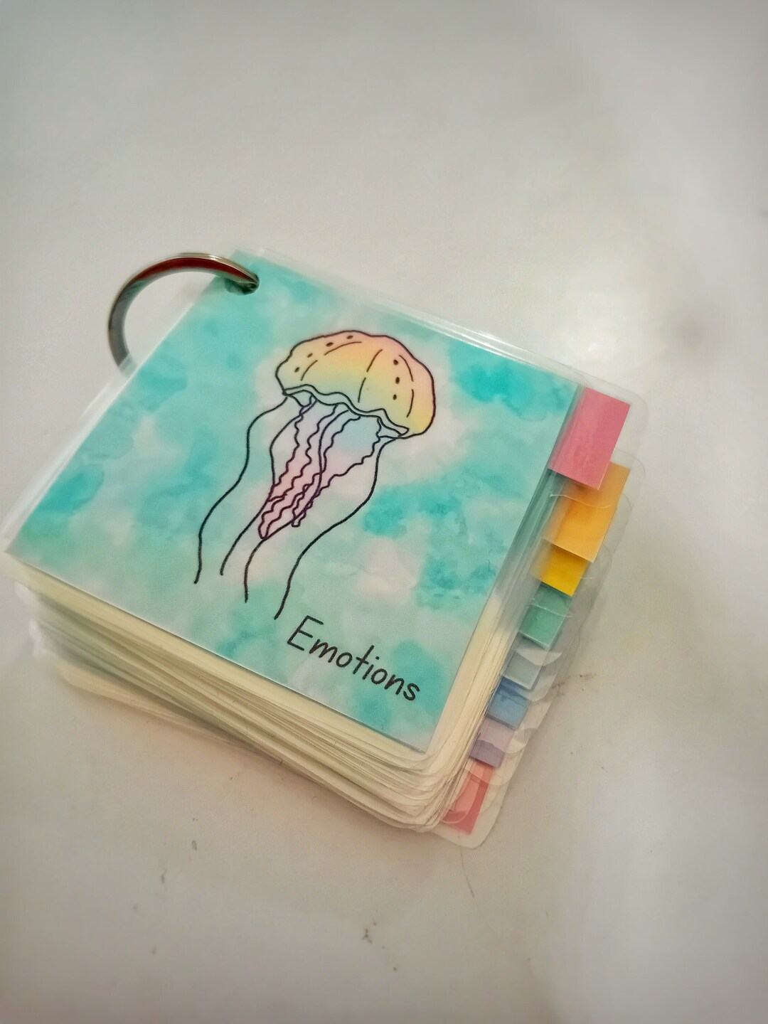 Jellyfish Emotions Flashcards/pecs/autism Flashcards/communication ...