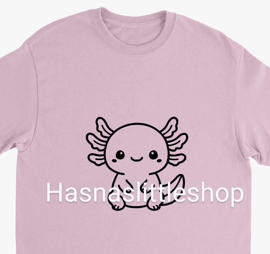 Axolotl SVG, Axolotl Cut File, Axolotl Outline, Cut File for Cricut ...