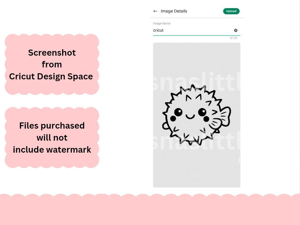 Pufferfish SVG, Pufferfish Cut File, Pufferfish Outline, Cutfile for ...