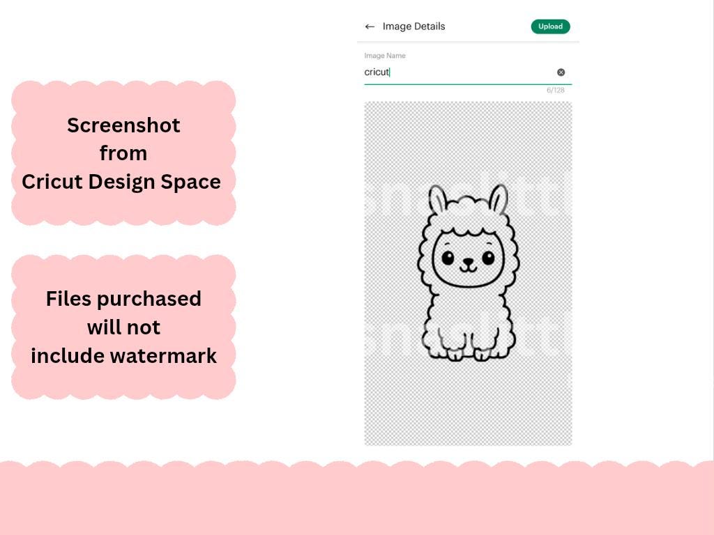 Llama SVG, Llama Outline, Cut File for Cricut, Llama PNG, Animal ...