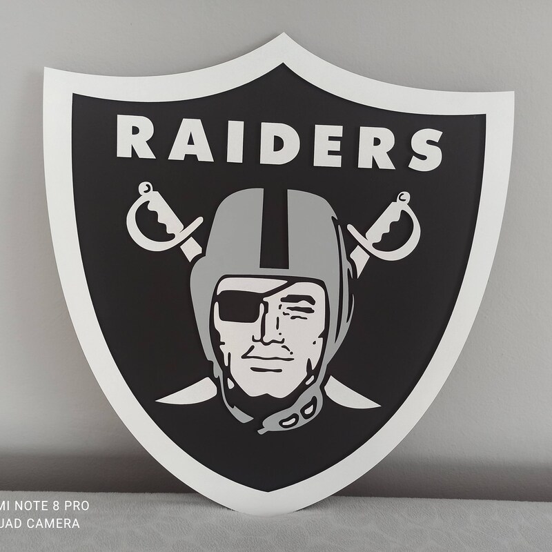 Raiders Wall Art - Etsy