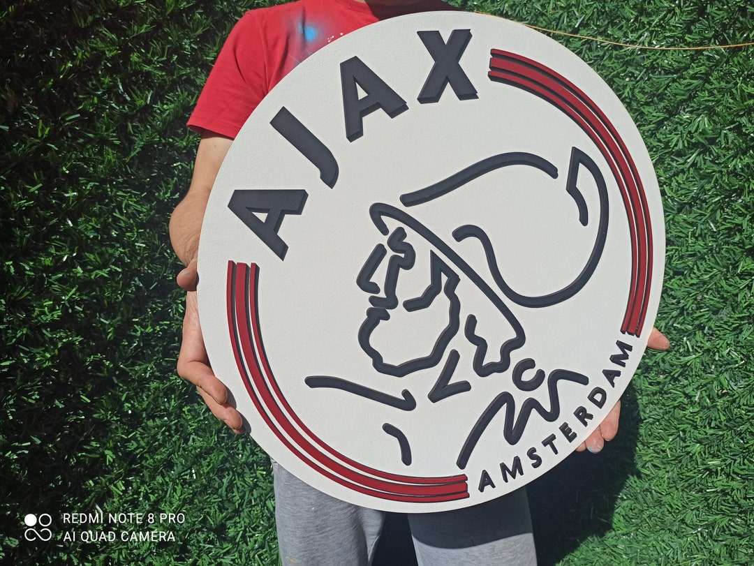 3D AFC Ajax Team Logo. Wall Art AFC Ajax Decor. Wooden AFC Ajax. - Etsy
