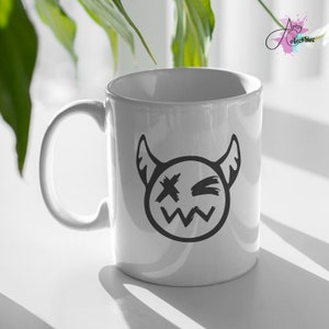 Devil Emoji Cute Devil Smiley smiley Svg Emoji Svg Evil Slasher Svg ...
