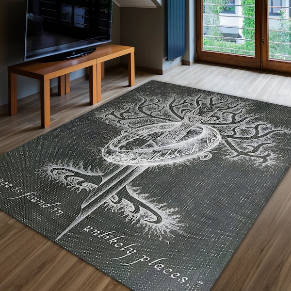 Lord of the Ring Rug - Etsy