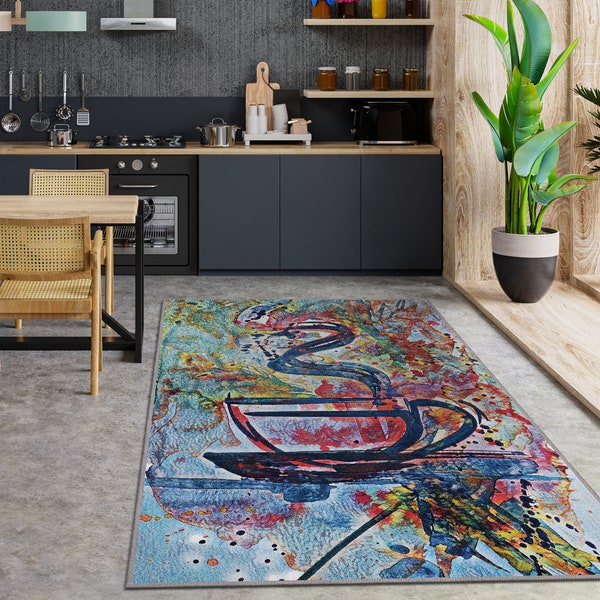 Coffee Themed Kitchen Rugs - Etsy