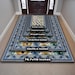 Colorful Evil Eye Area Rug, Eclectic Maximalist Decor, Machine Washable ...