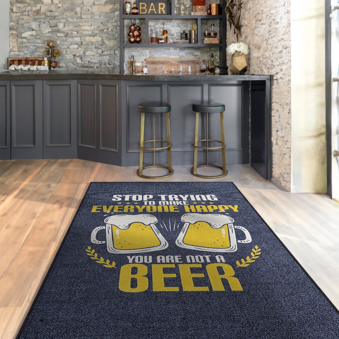 Oktoberfest Beer Glasses Rug, Colorful Hypebeast Area Rug, Party Decor ...