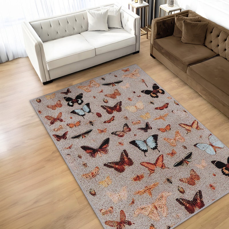Butterfly Rug - Etsy