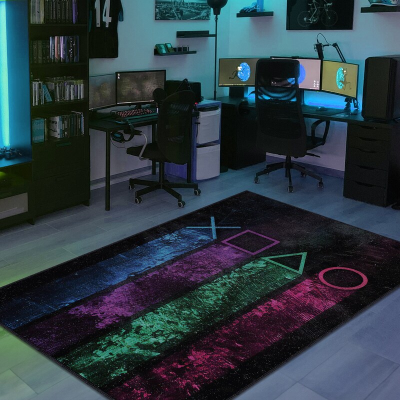 Gamer Rug - Etsy