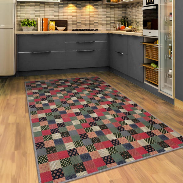 Funny Cat Rug for Quirky Home Decor, Funky Rug for Cat Aesthetic Decor ...