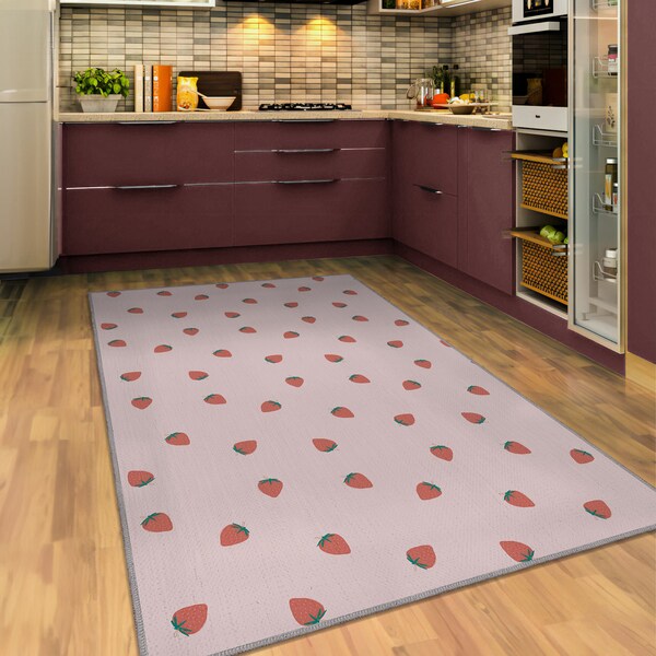 Strawberry Rug - Etsy