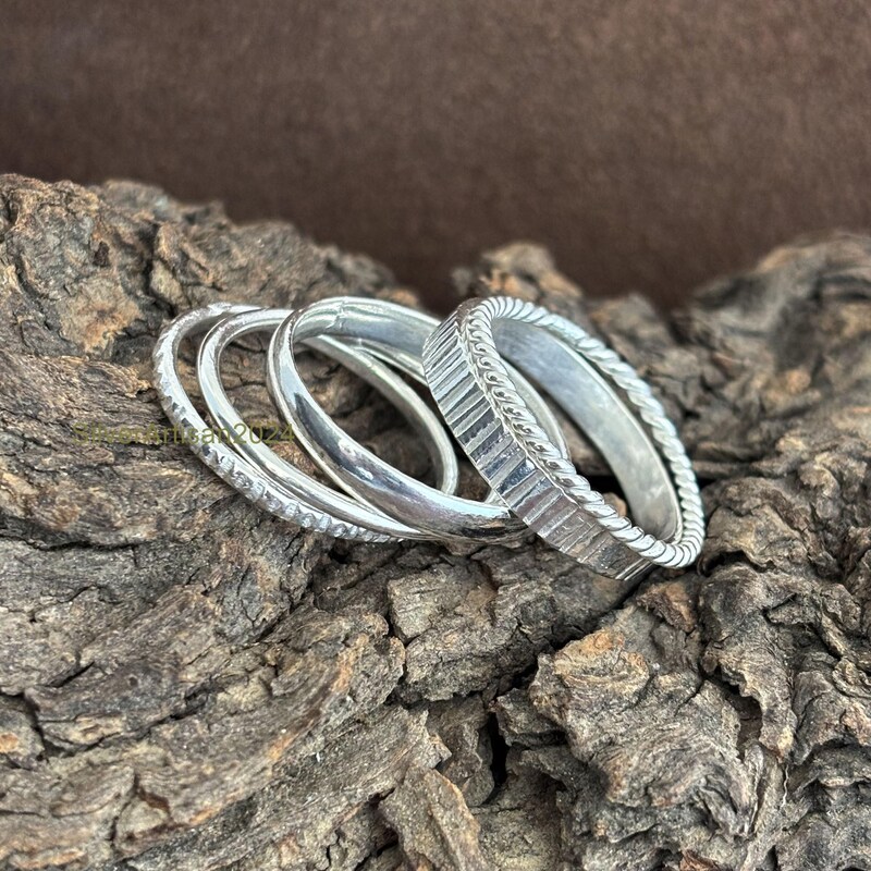 Stackable Rings - Etsy