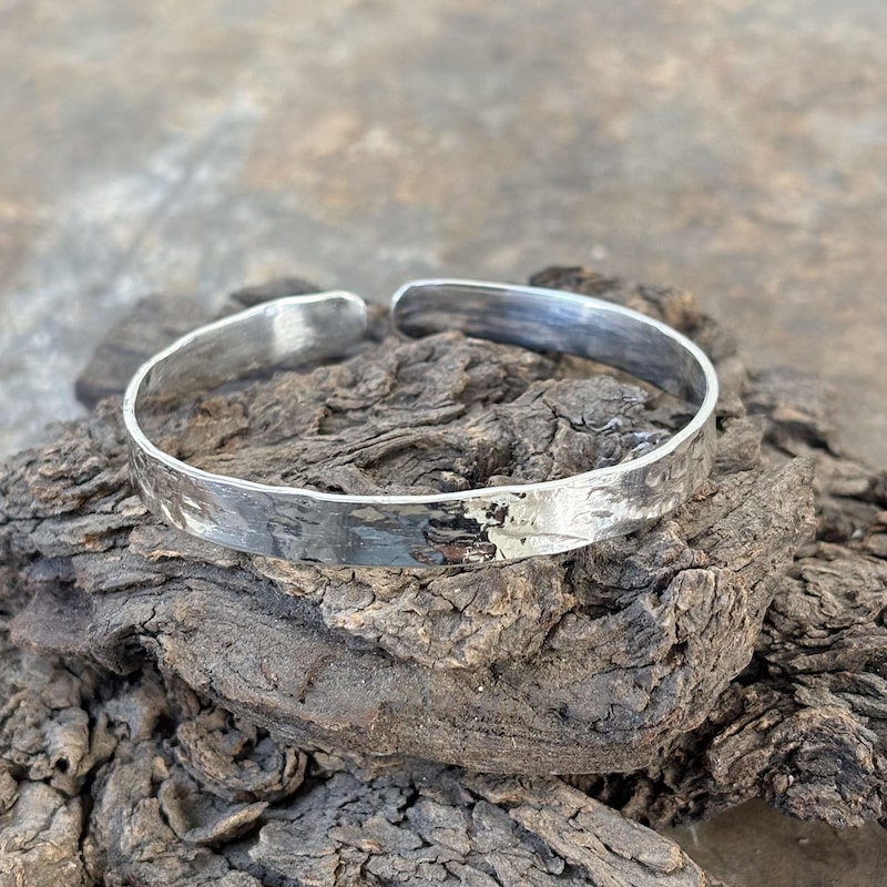 Mens Silver Cuff - Etsy