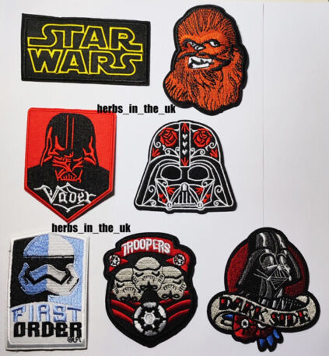 Star Wars Patches Logo Transfer Iron on Sew on Patch Starwar - Etsy