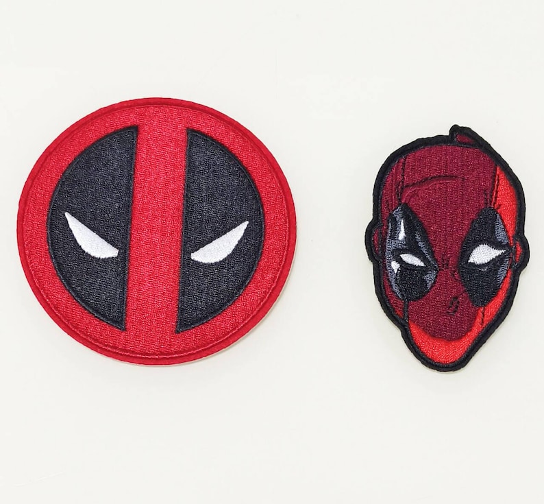 Deadpool Patch Iron on Embroidered Badge Patch - Etsy