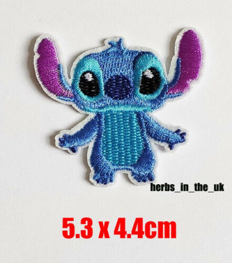 Lilo and Stitch Patches Badges Iron on Sew On - Etsy