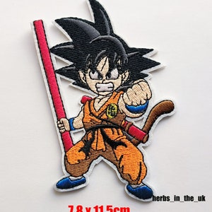 Dragon Ball Z Goku Patches Badges Iron on Sew On - Etsy