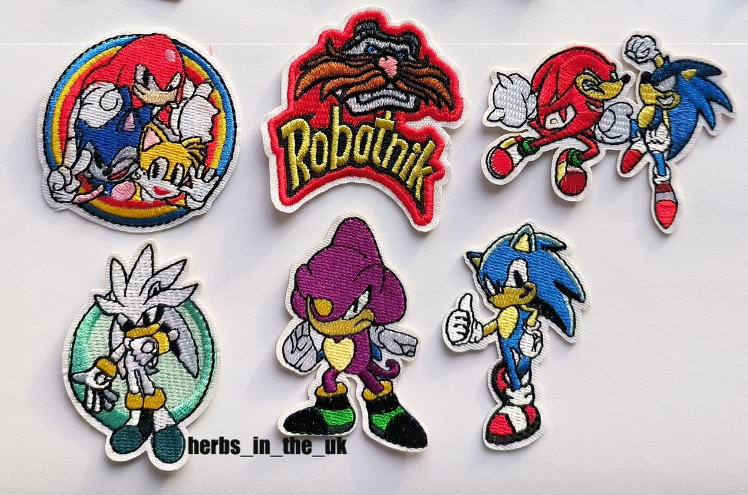 Sonic Hedgehog Tails Fox Patch Badge Iron on Sew On - Etsy